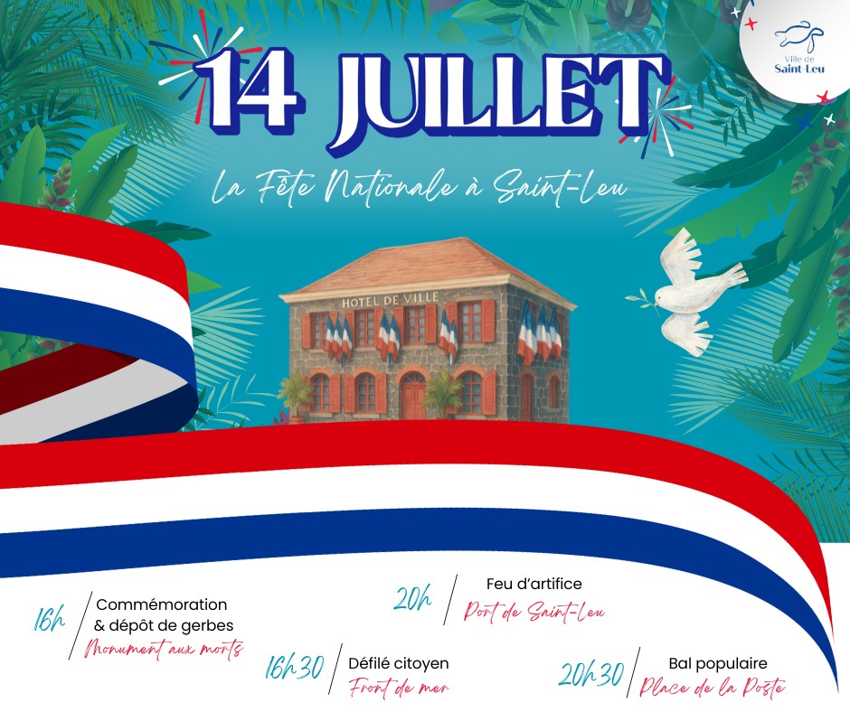 Fête nationale à Saint-Leu
