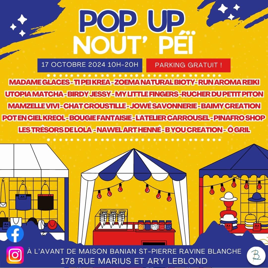 Pop up Nout Pei à la Maison Banian