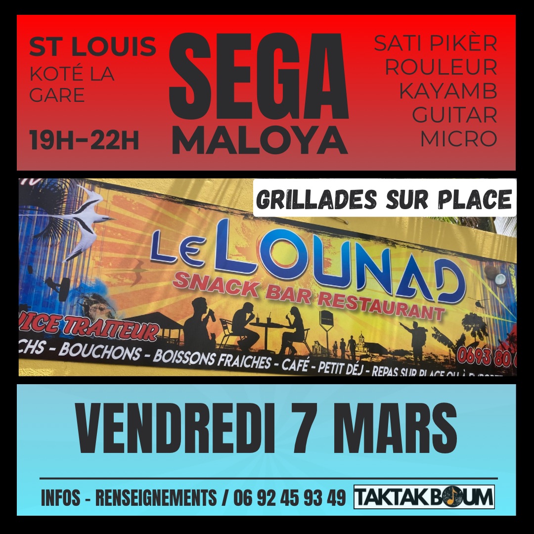 Ambiance Séga Maloya au Lounad