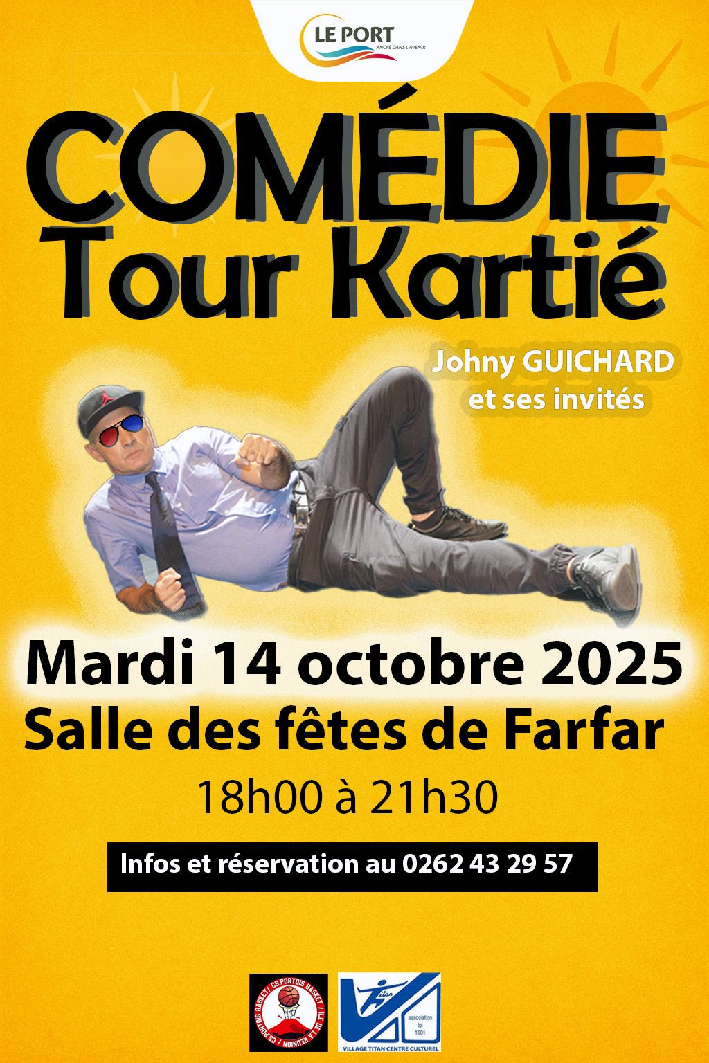 Comédie Tour Kartié au Port