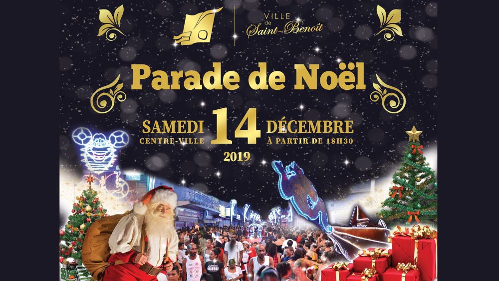 Parade de Noël à Saint-Benoît