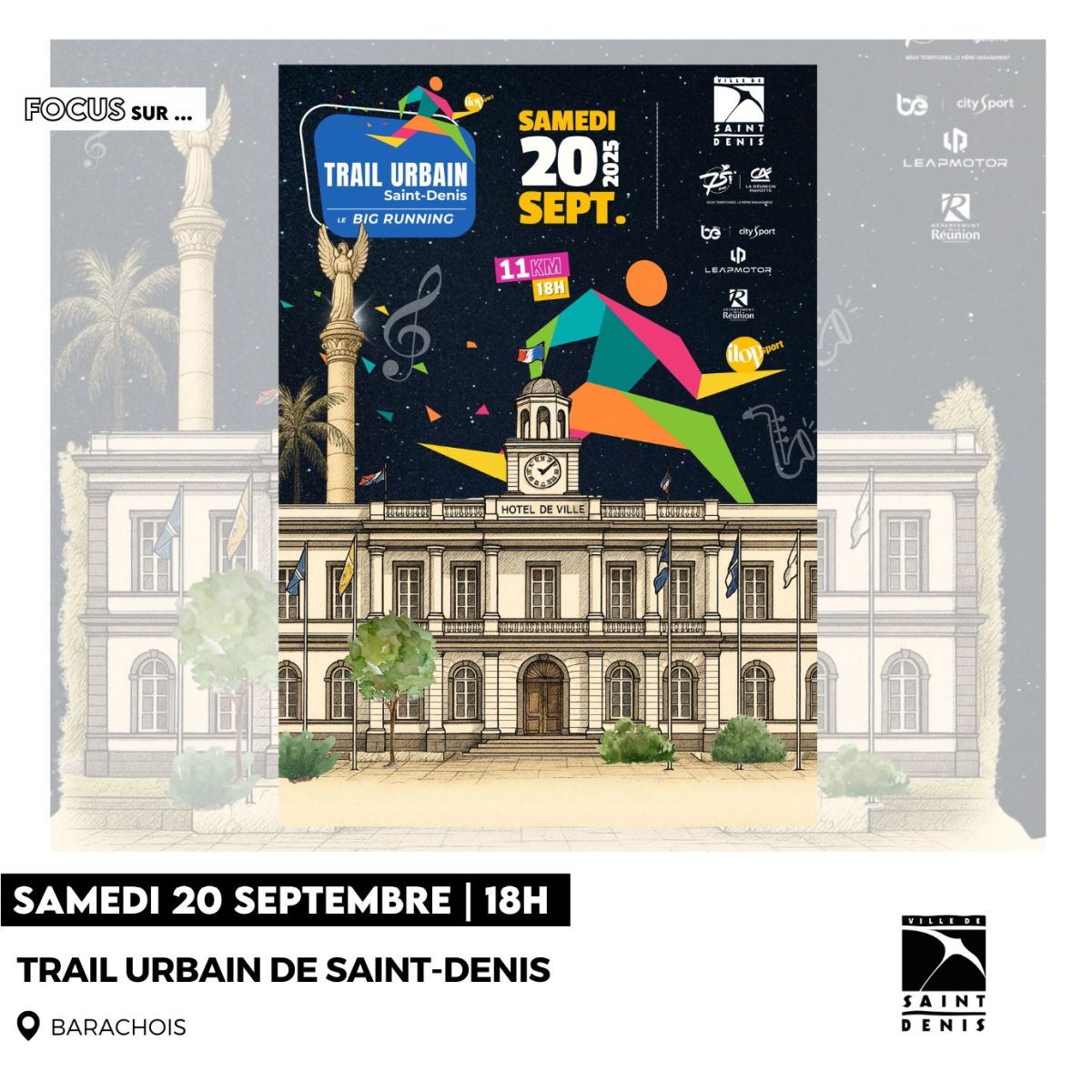 Trail Urbain de Saint-Denis