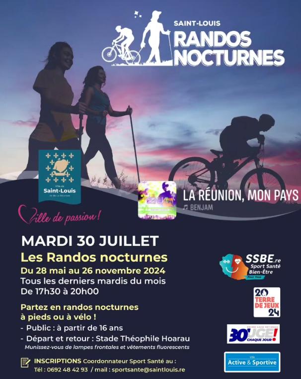 Les Randos nocturnes de Saint-Louis