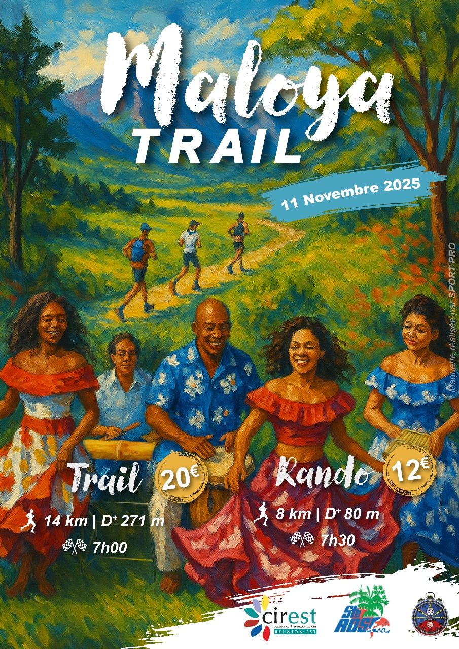 Maloya Trail 2025 à Sainte-Rose